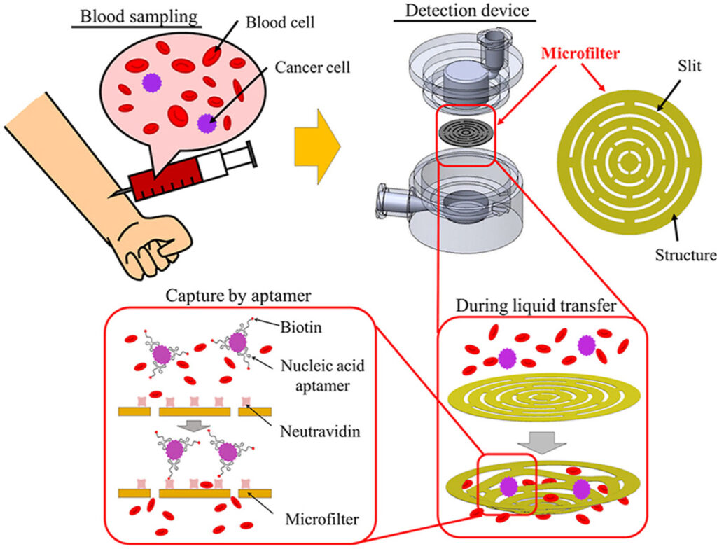 Highly Sensitive Microfilter Detects Trace Amounts of Circulating Tumor ...